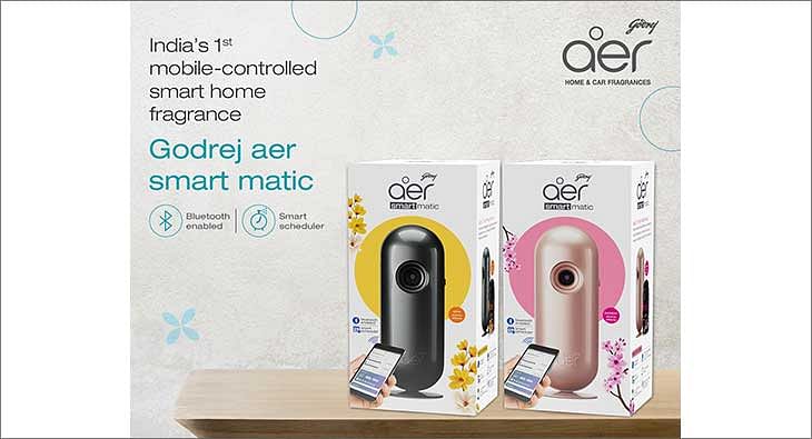 Godrej aer launches India s first mobile enabled home fragrance