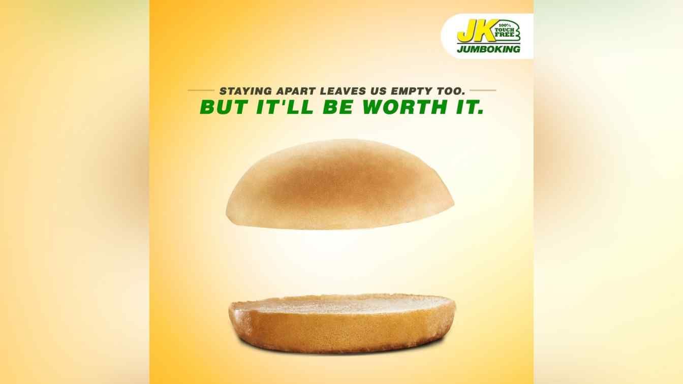 Jumbo King upholds promise of''100% Touch Free' food in new campaign