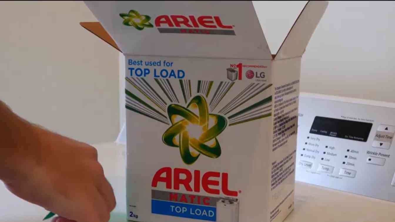 Ariel releases #ShareTheLoad ASMR video of a husband doing laundry