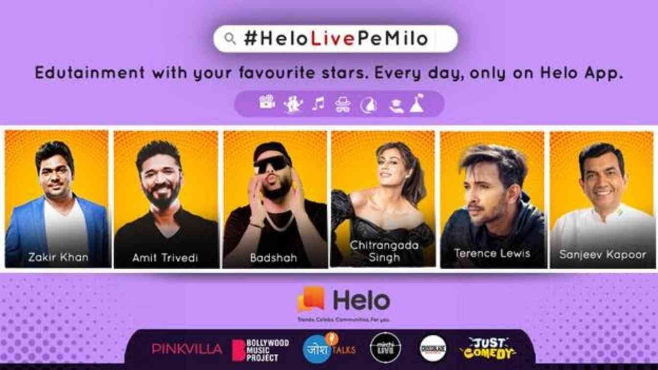 Helo launches marquee in-app edutainment property 'HeloLivePeMilo'