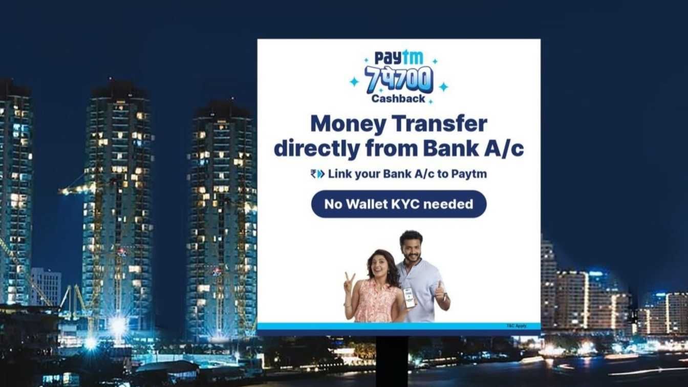 Paytm launches new TV ad for instant money transfer campaign