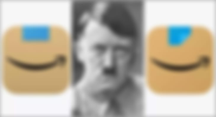 Amazon tweaks app logo after netizens see ‘smirking Adolf Hitler’ in it