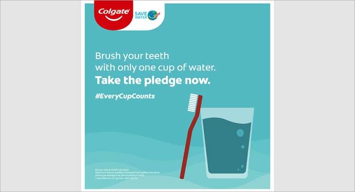 Colgate-Palmolive reminds everyone to save water with #EveryCupCounts ...