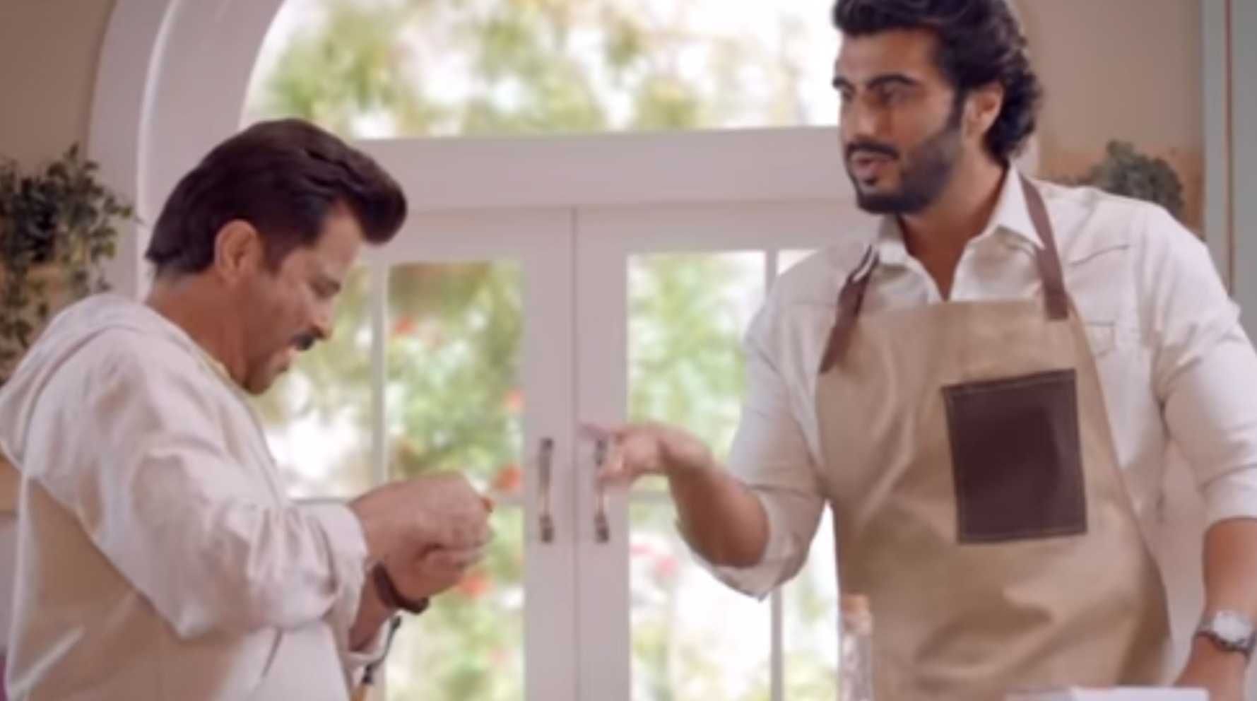 Meat lovers Anil Kapoor, Arjun Kapoor squabble hilariously in new Licious ad
