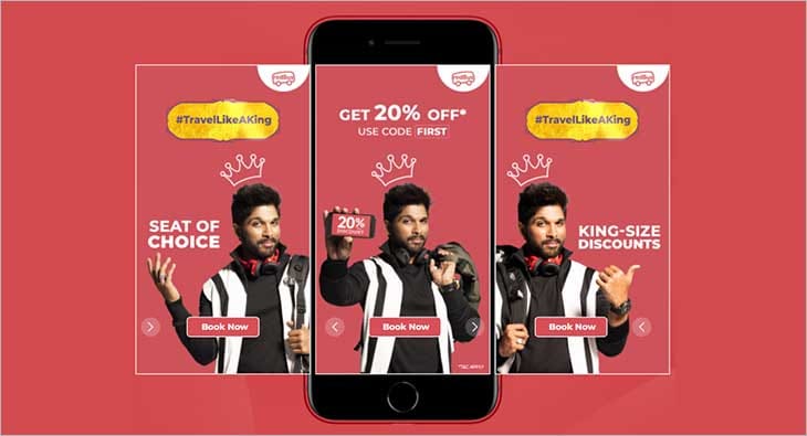 Allu Arjun is brand ambassador of redBus