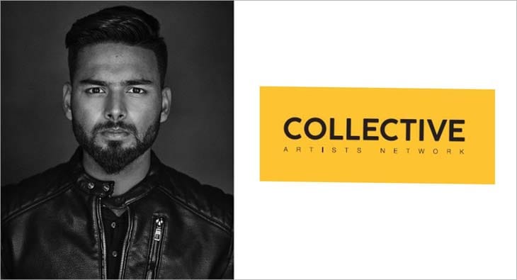 Collective Artists Network onboards Rishabh Pant
