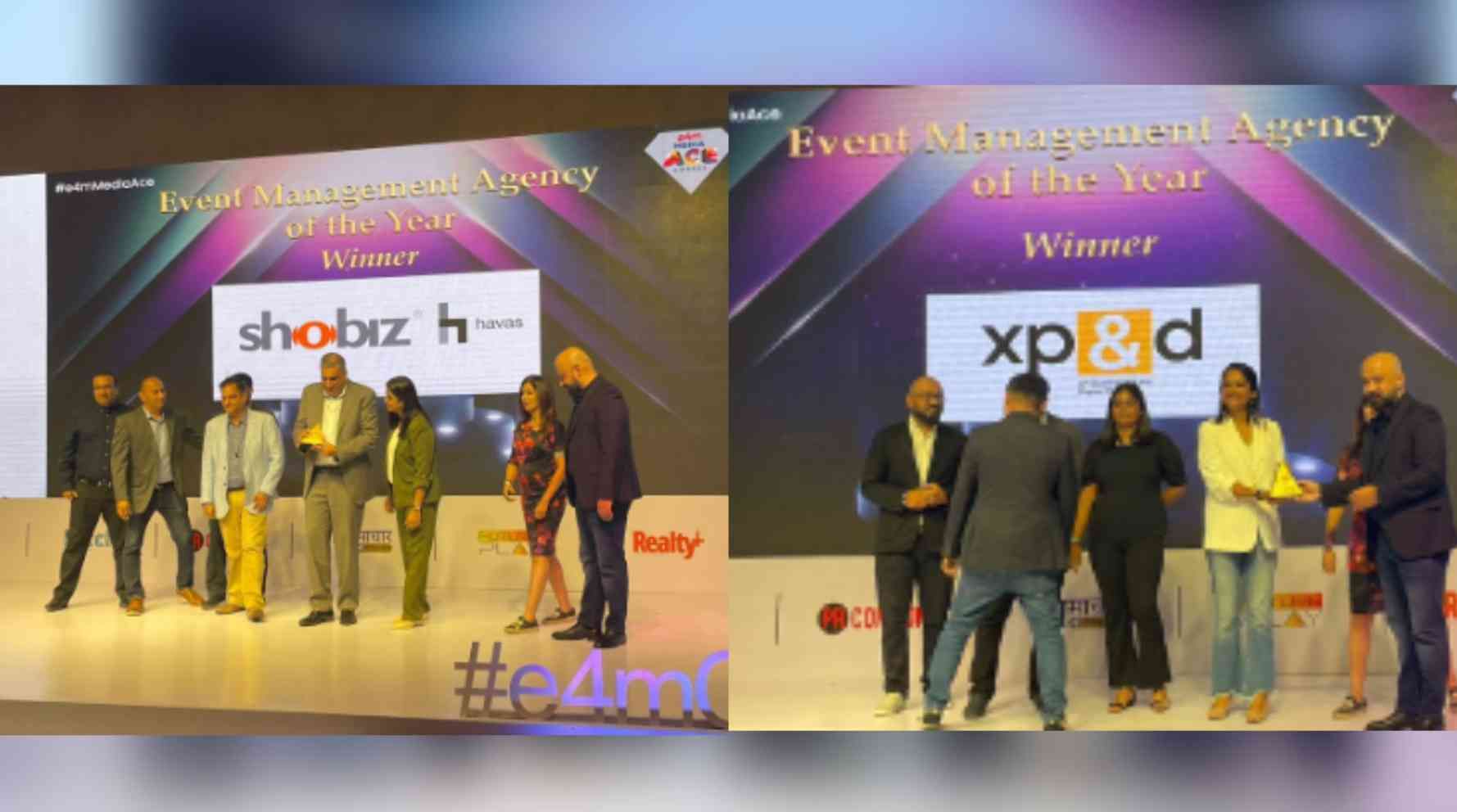 Shobiz Havas and XP&D win Event Management Agency of the Year awards