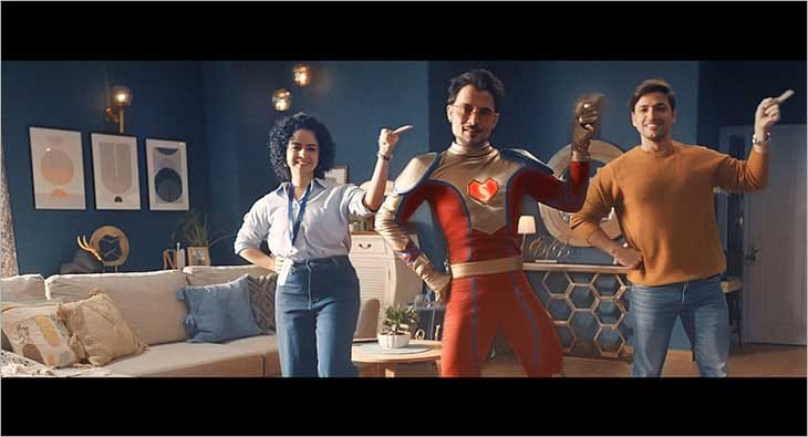 In Shaadi.com’s new ad, founder Anupam Mittal turns superhero