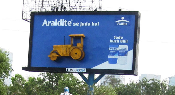 Araldite showcases bonding strength with OOH innovation