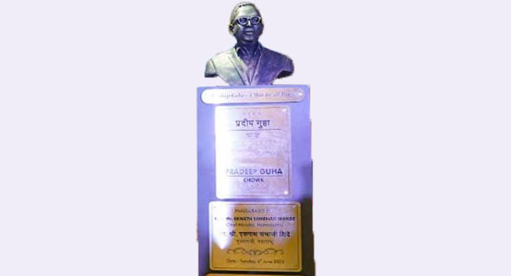 Media icon Pradeep Guha’s statue unveiled on his birth anniversary