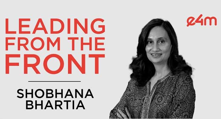 Leading from the front: Shobhana Bhartia