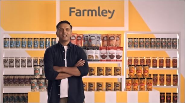 Rahul Dravid bats for 'healthy originals' in new Farmley ad