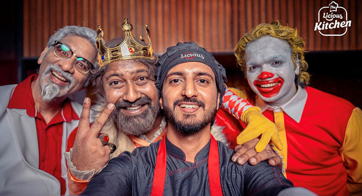 Licious brings famous foes – Clown, King & Colonel – together on ...