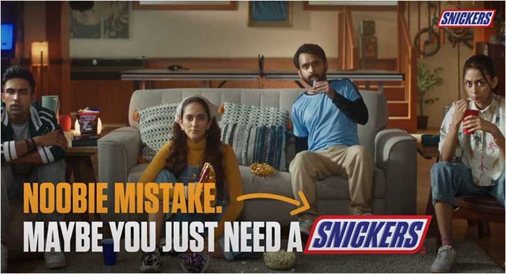 SNICKERS celebrates cricket season with Noobie twist