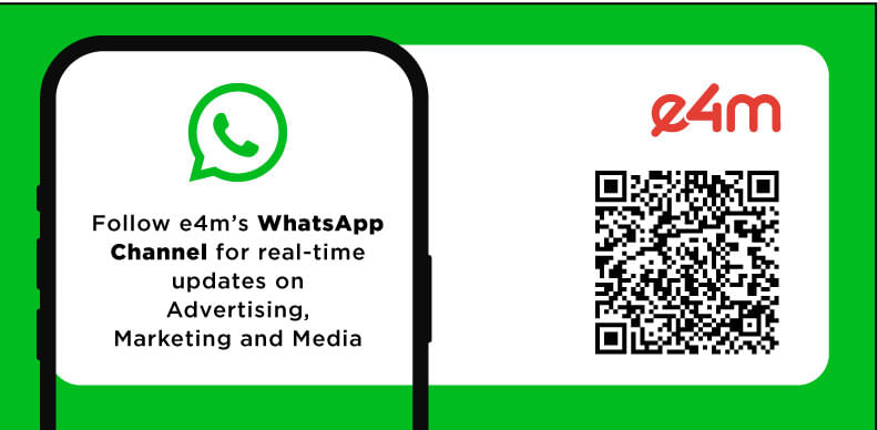 e4m WhatsApp Channel launched