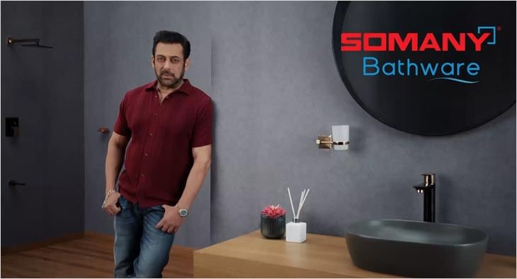 Salman Khan is the New Brand Ambassador of Somany Ceramics; Unveils TVC for Bathware Collection
