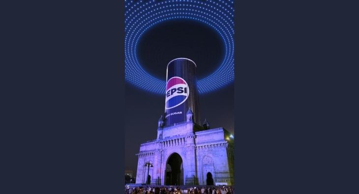 Pepsi takes over Gateway of India as it rolls out new visual identity