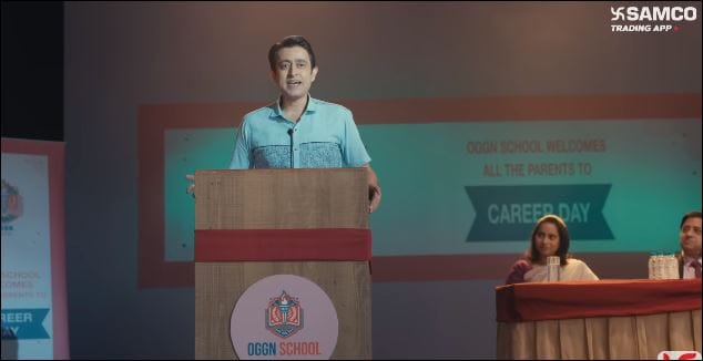 SAMCO tells a poignant tale in defence of trading in new series