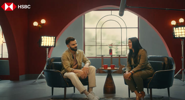 Virat Kohli headlines 5-film campaign for HSBC India