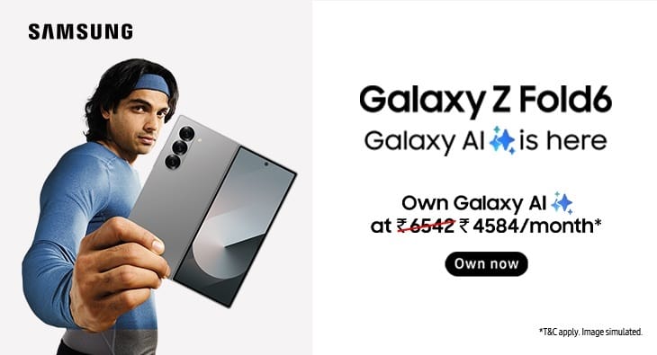 Neeraj Chopra unfolds his Paris adventure with his Samsung Galaxy Z Fold6