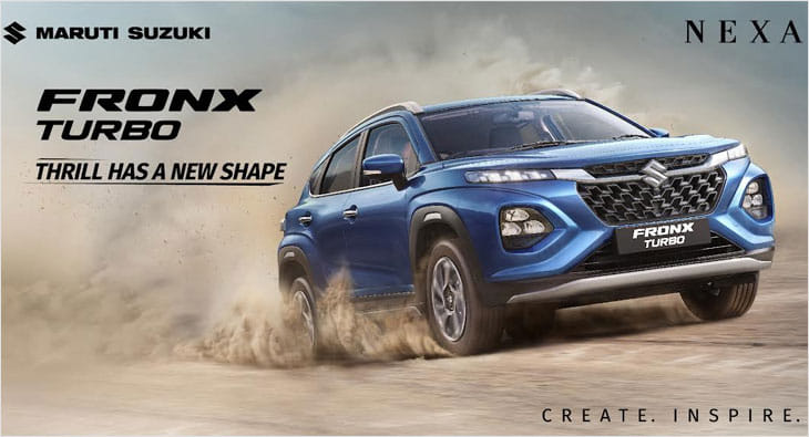 Maruti Suzuki launches new campaign for FRONX Turbo