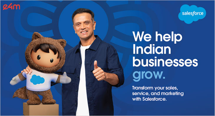Rahul Dravid Kicks Off Salesforces Debut Ad Campaign In India
