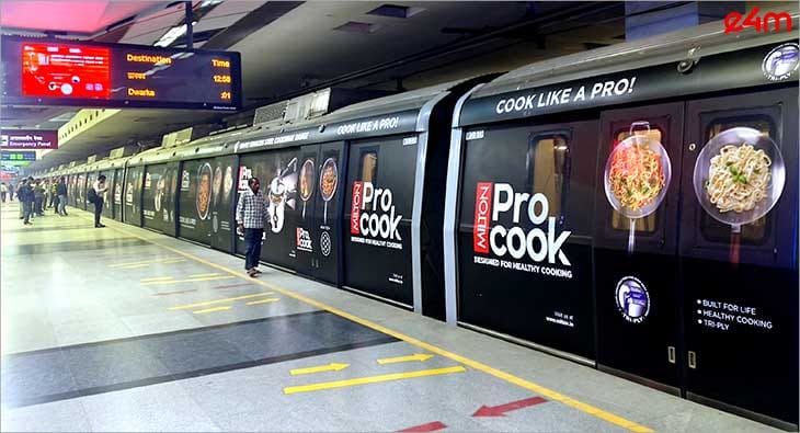 Milton unveils OOH campaign in partnership with Walk The Talk