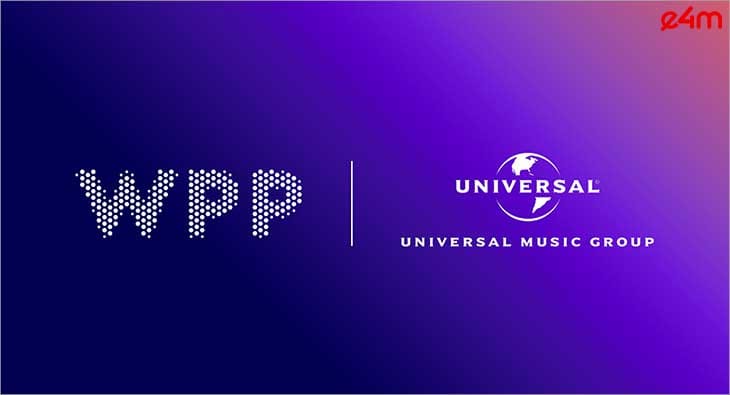 WPP partners with UMG to create music and entertainment solutions for global brands