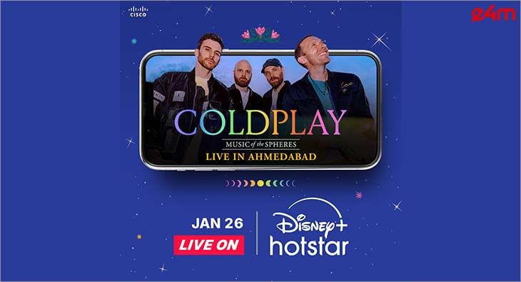 Coldplay live stream: Disney+ Hotstar clocks 16.5 cr minutes of watch ...