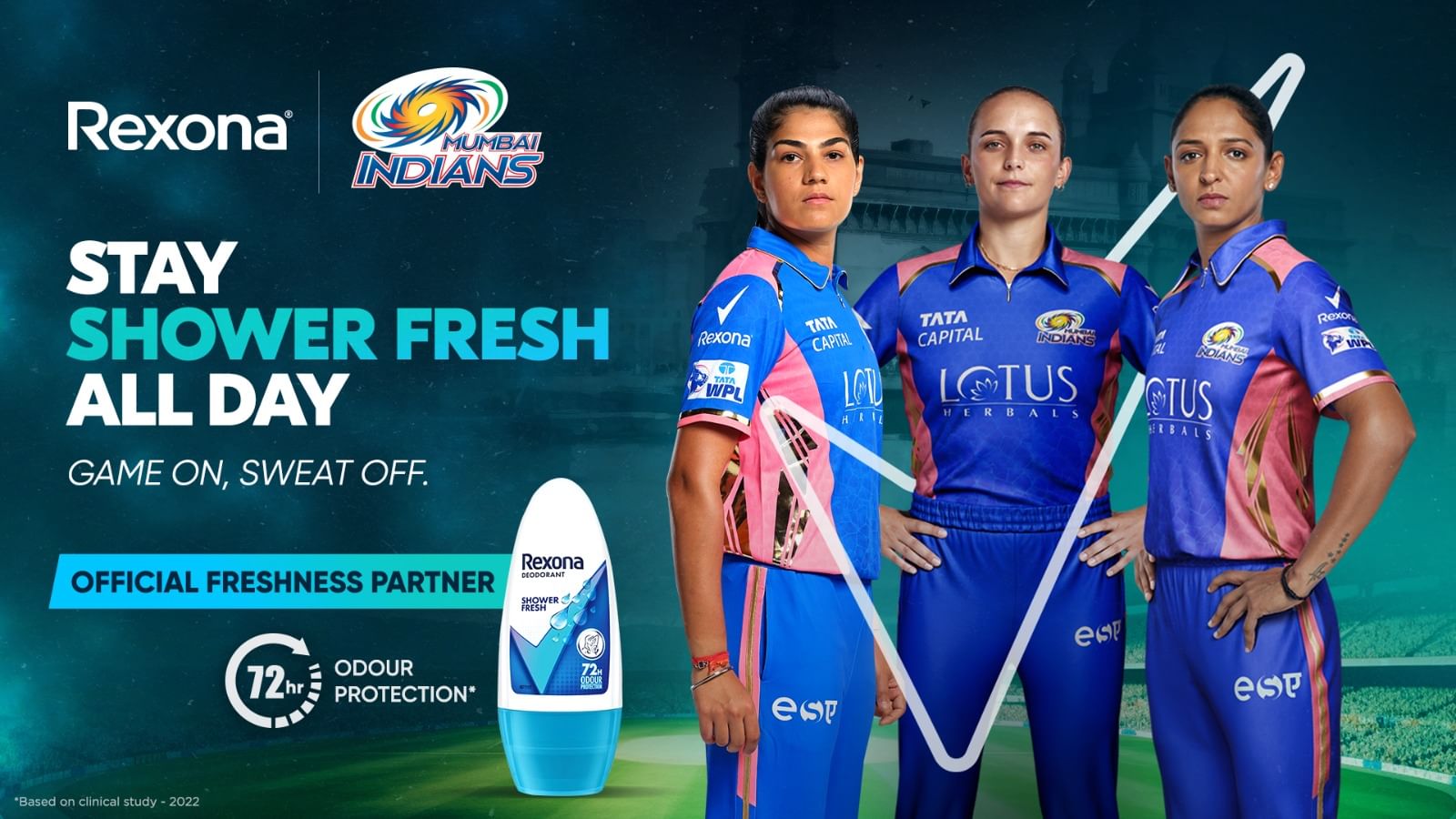 Rexona partners with Mumbai Indians - women’s team