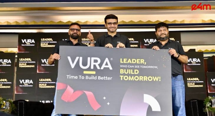 Vura announces Sourav Ganguly as brand ambassador