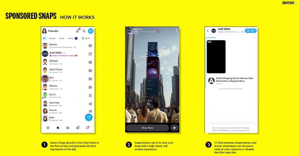 Snapchat India launches sponsored snaps – a disruptive new ad format ...