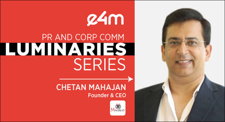 Chetan Mahajan: A maverick’s journey to leadership and communications