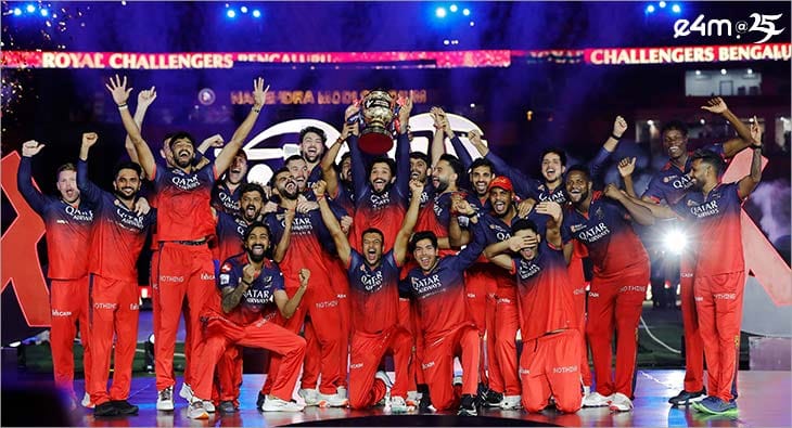 RCB lifts maiden IPL trophy: JioHotstar records 61.8 cr views