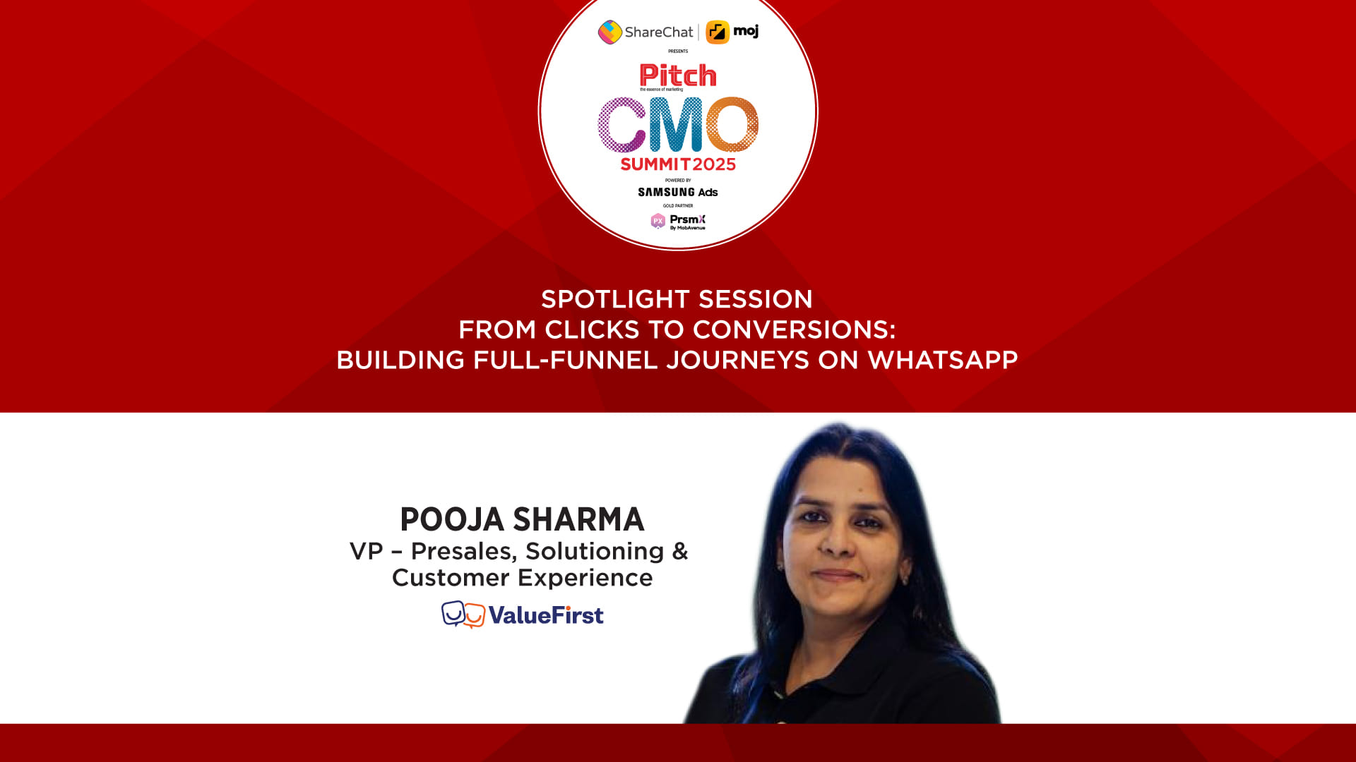 Pooja Sharma, PitchCMO