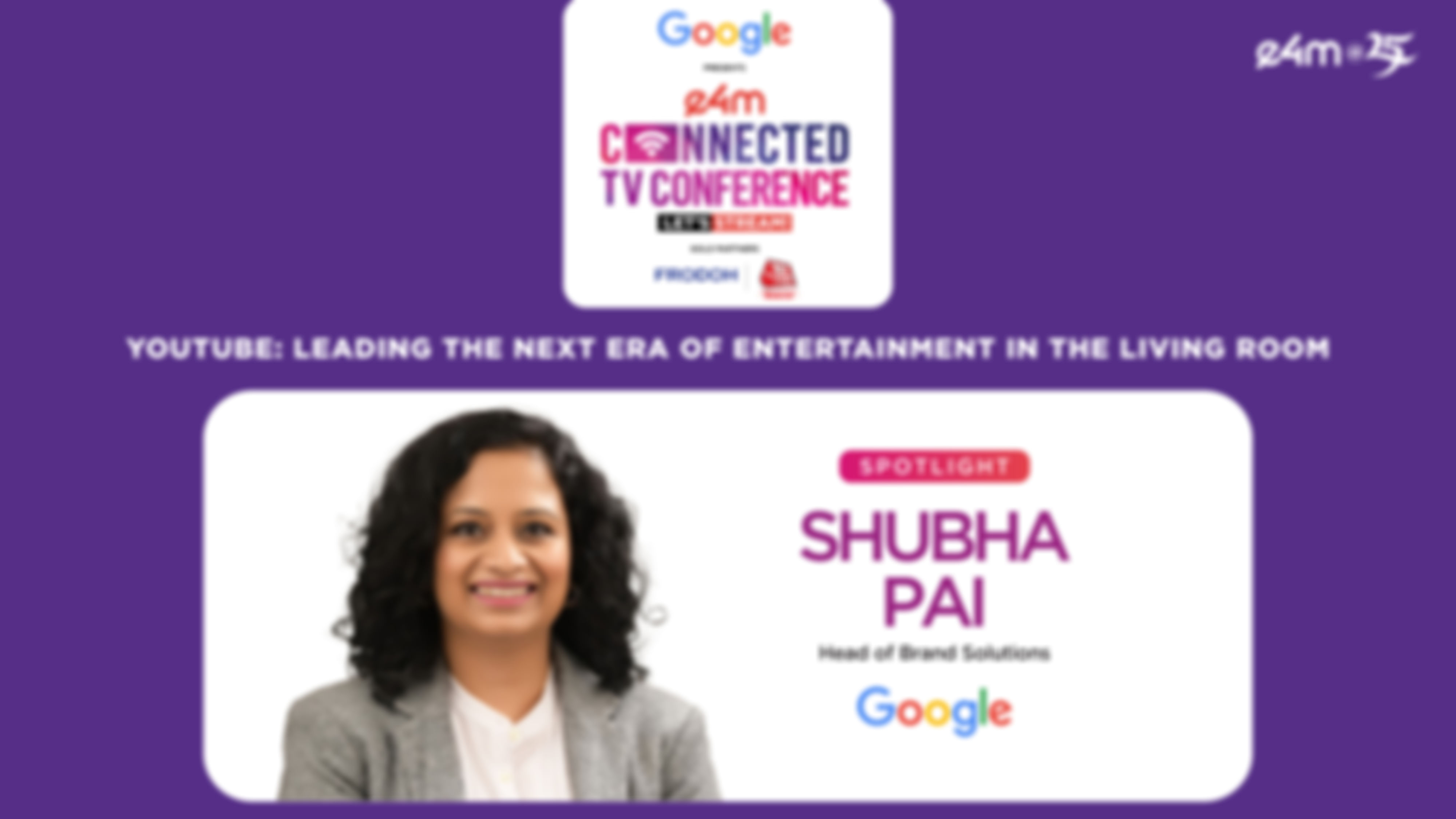‘YouTube is the living room hero of Indian streaming: Shubha Pai, Google India