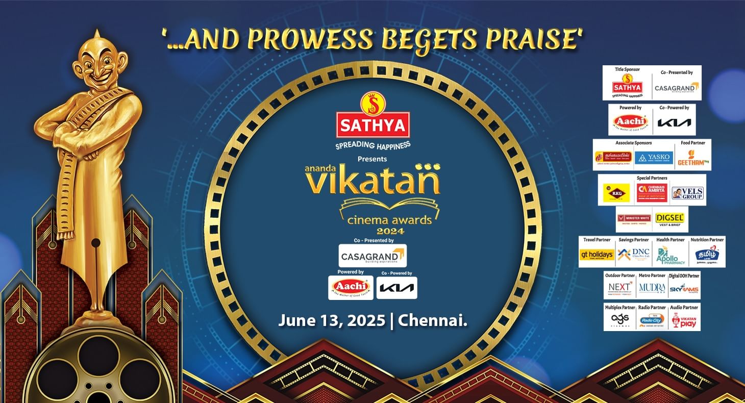 Ananda Vikatan Cinema Awards 2024, recognising excellence in Tamil cinema, announced