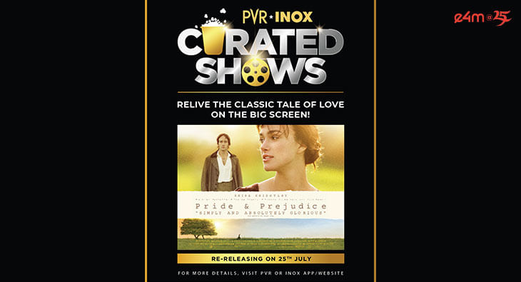 PVR INOX to celebrate 20 years of ‘Pride & Prejudice’ with theatrical re-release