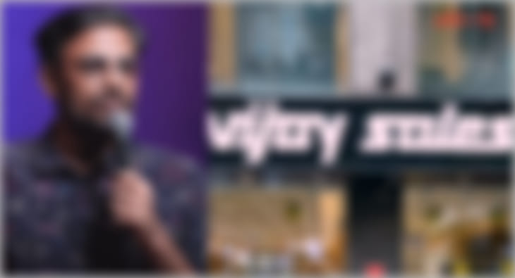 Vijay Sales turns Biswa Kalyan Rath's joke into ad campaign