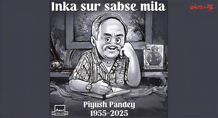 Amul's tribute for Piyush Pandey