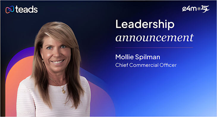 Mollie Spilman appointed Chief Commercial Officer at Teads