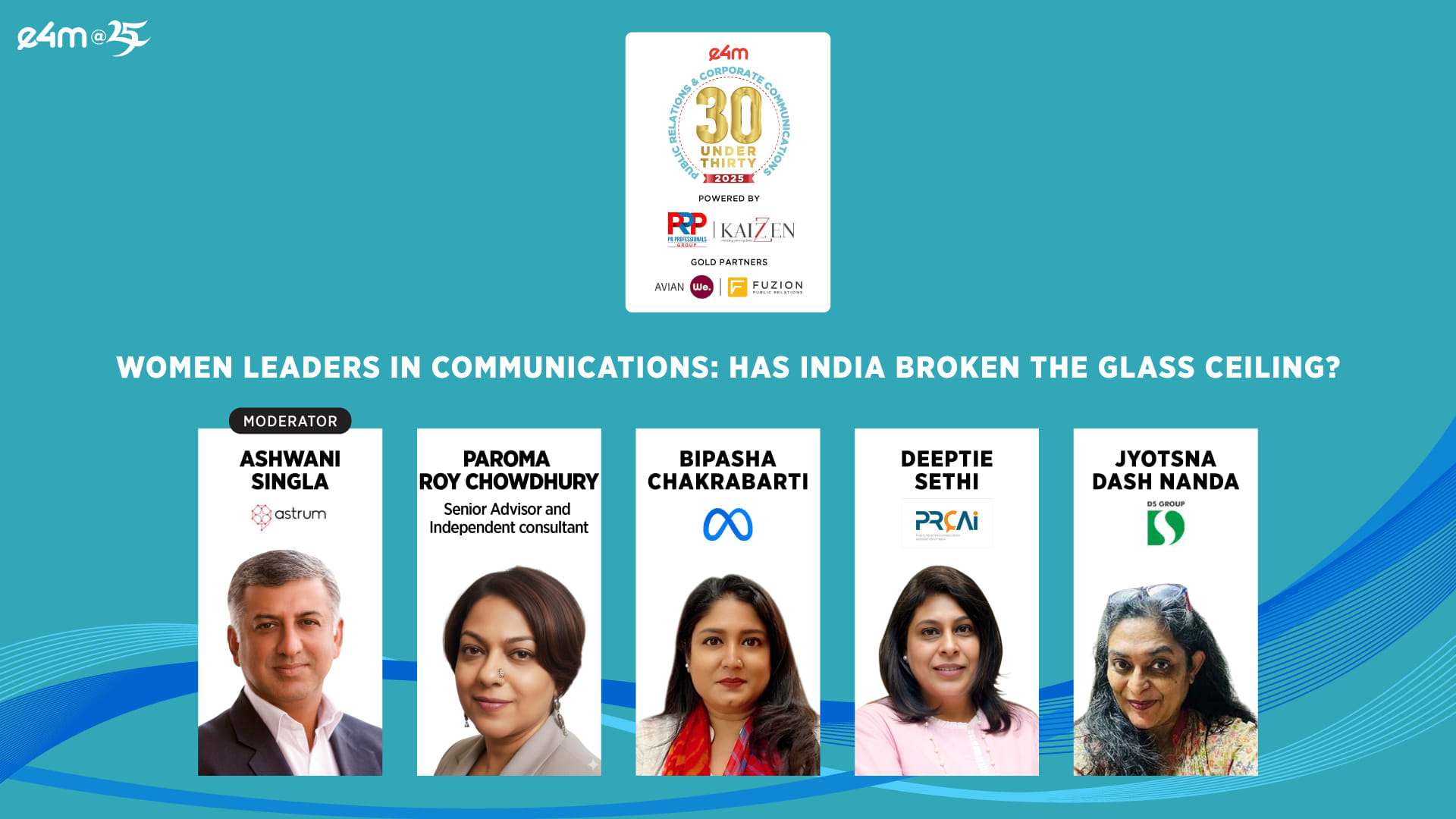 e4m PR and Corp Comm 30 Under 30 2025