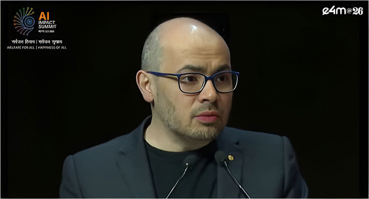 Sir Demis Hassabis at India AI Impact Summit 2026