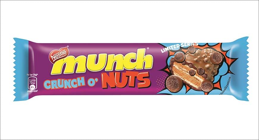 Nestlé MUNCH Gets Crunchier And Nuttier