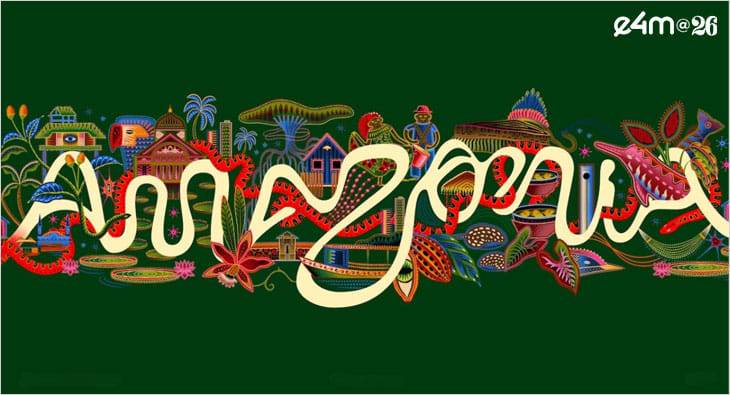 Amazon rainforest’s new brand identity highlights human creativity over AI