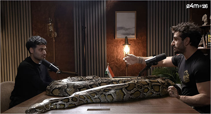 Raj Shamani’s Python podcast sparks chatter on how far podcast ...