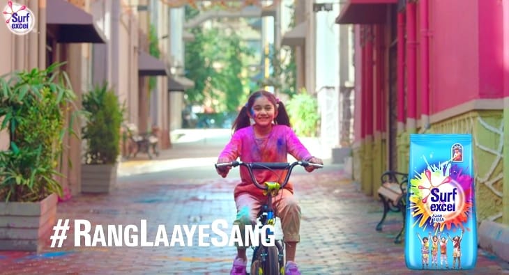 Surf Excel unveils new #RangLaayeSang campaign ahead of Holi