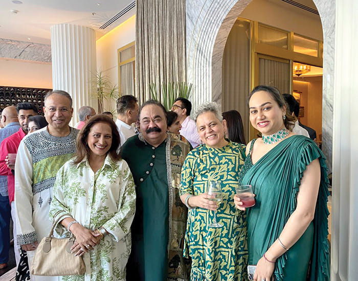dr sandeep goyal hosts party to celebrate uday shankars return to star tv